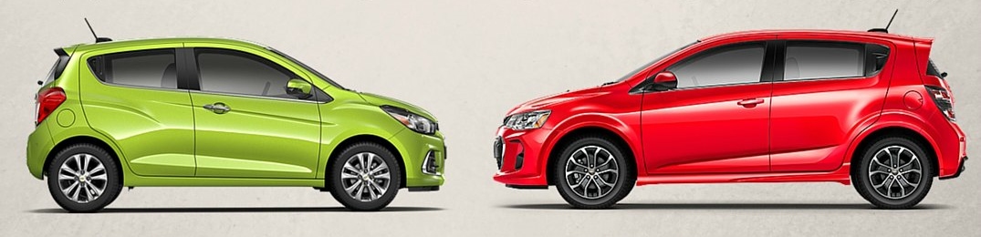 Chevy Sonic vs. Chevy Spark | Sunset Auto News